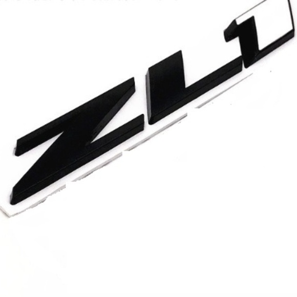 Accessories | Zl1 Camaro Emblem 3d For Badge Letter Rear Side | Poshmark